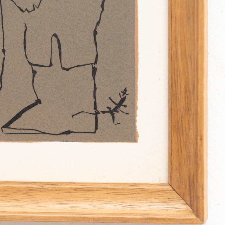 Lithography After Picasso 'Picador, Femme et Cheval', 1962 For Sale at ...