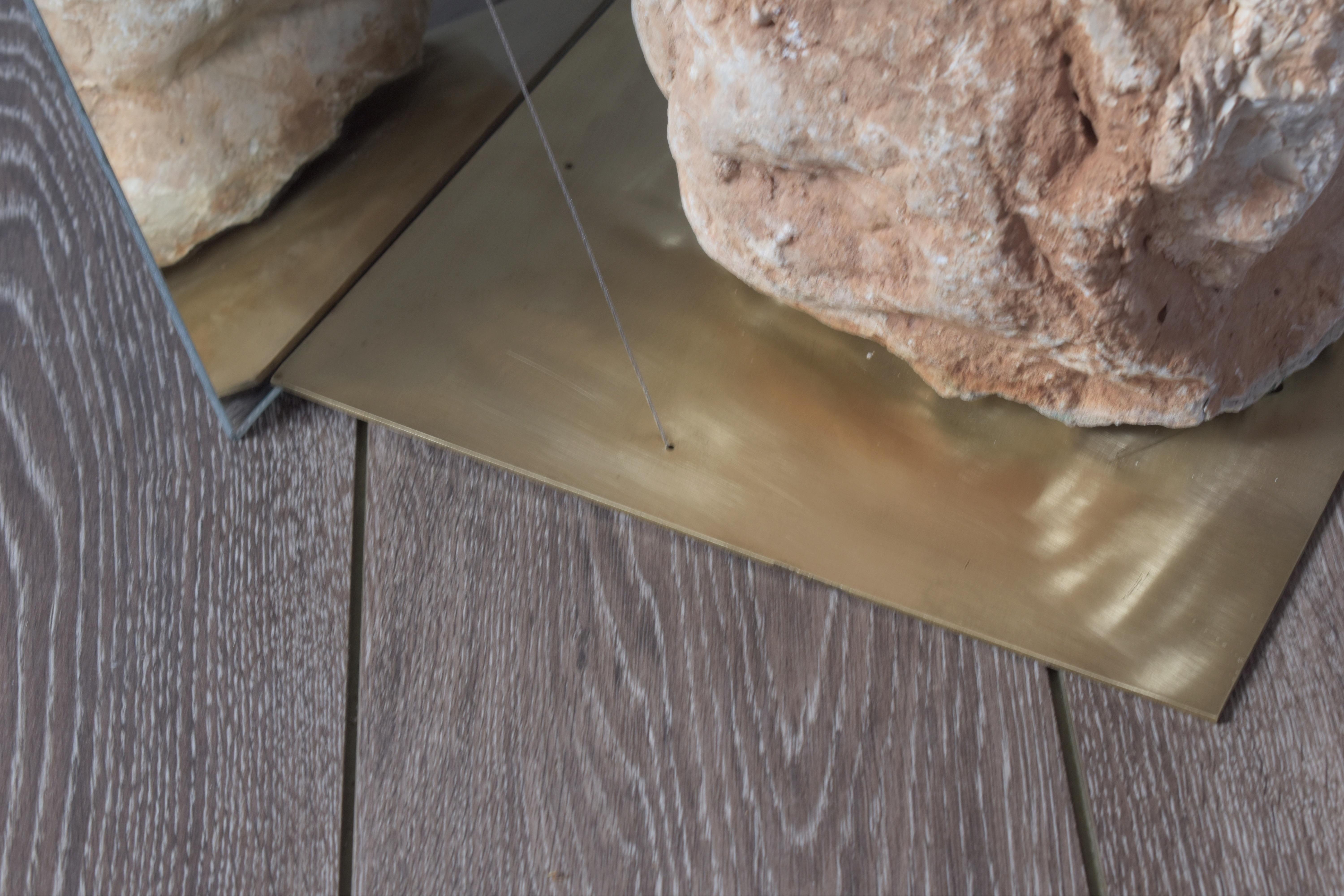 Lithos Floor Mirror by Periclis Frementitis For Sale at 1stDibs