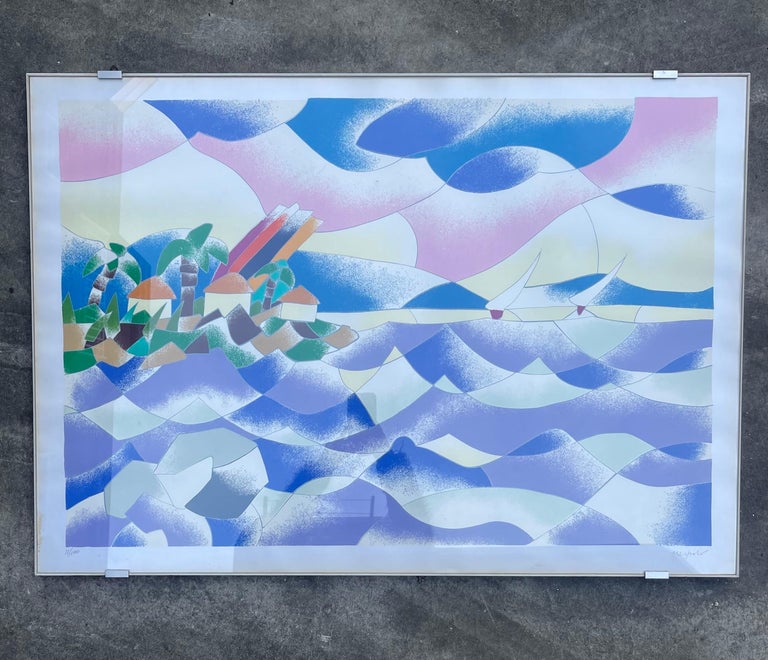 Litografia Ugo Nespolo - Tiratura 11/109 - XXsecolo - Litografia For ...