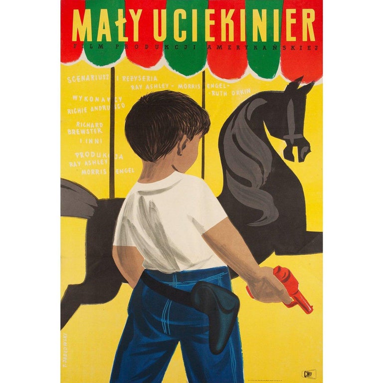 Little Fugitive 1955 Polish A1 Film Poster For Sale at 1stDibs