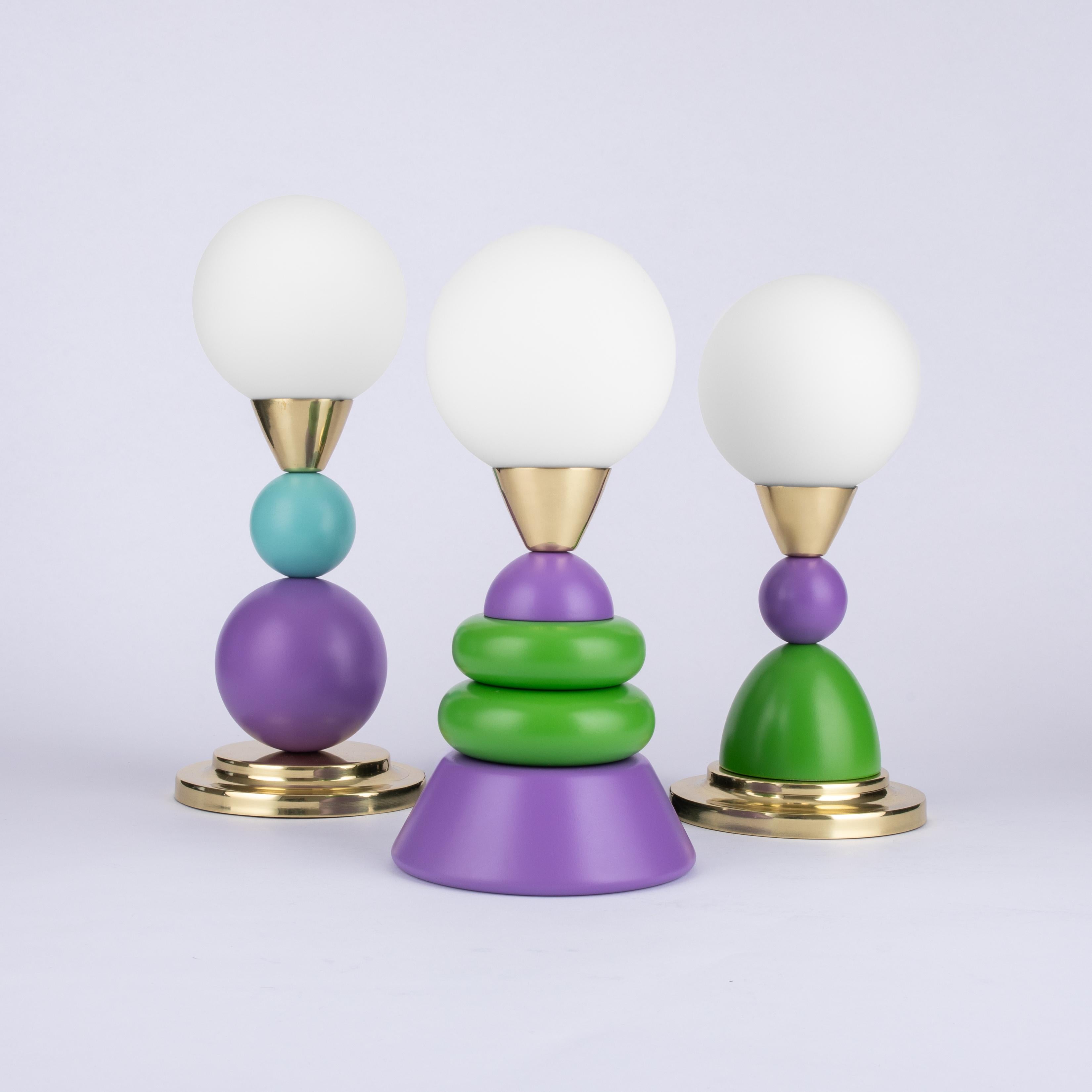 Little Lollies No2 Colorful Desktop Lighting For Sale at 1stDibs