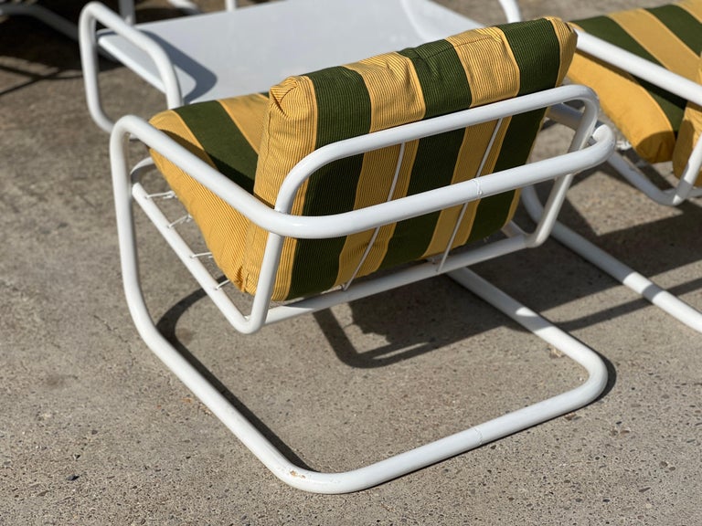 Living Room or Garden Set Marc Berthier for Prisunic, 1970 at 1stDibs