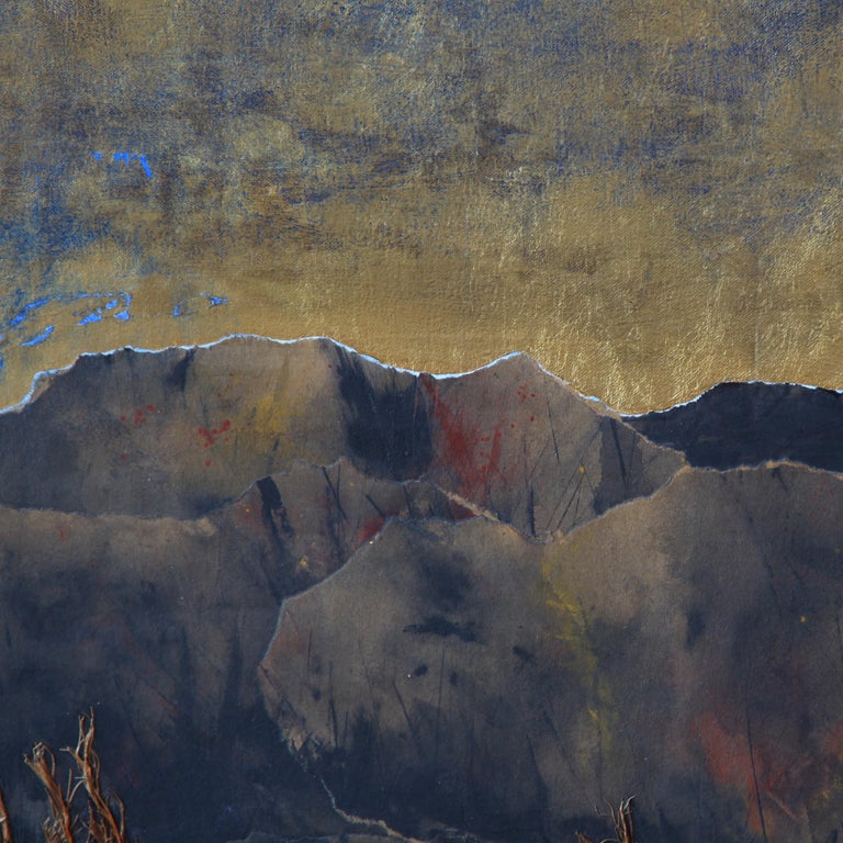 Liz Vaillard - Textural Landscape, "Otoño" For Sale at 1stDibs
