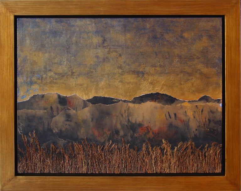 Liz Vaillard - Textural Landscape, "Otoño" For Sale at 1stDibs