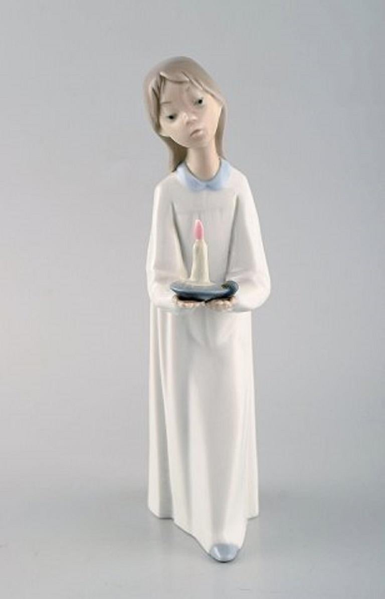 Lladro and Nao, Spain, Four Porcelain Figurines of Children, 1980s ...