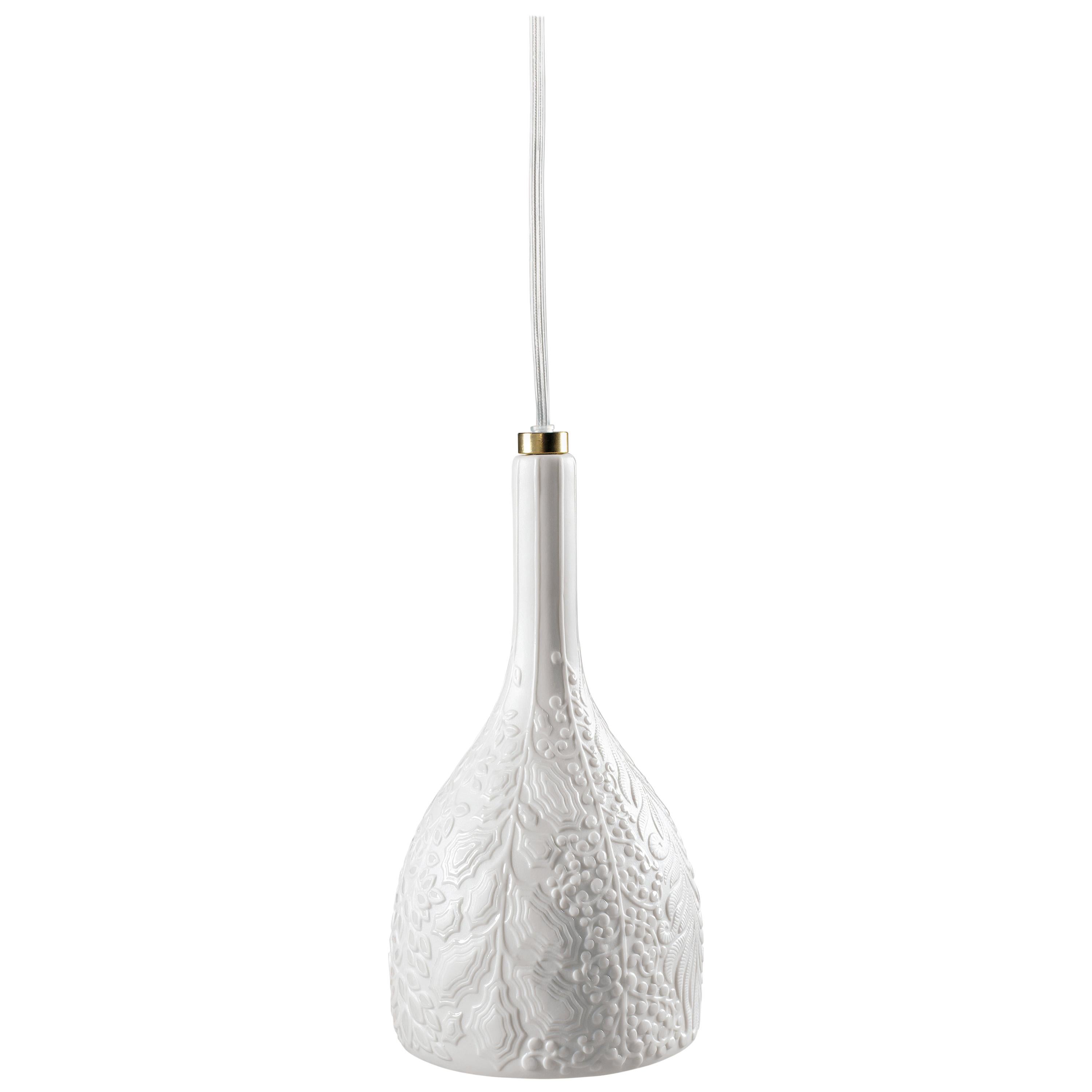 Lladró Nightbloom Hanging Lamp in White by Marcel Wanders For Sale at ...