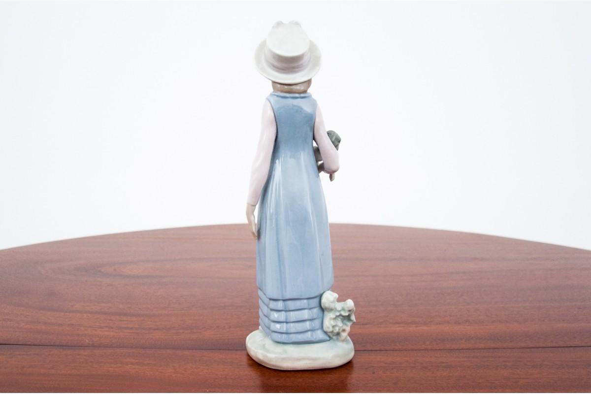 Lladro Porcelain Figurine "Girl with a Doll", Spain at 1stDibs