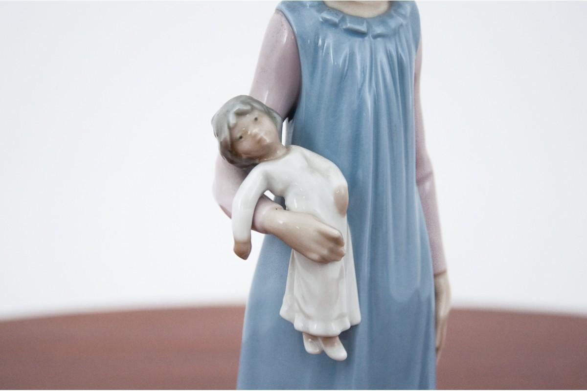 Lladro Porcelain Figurine "Girl with a Doll", Spain at 1stDibs