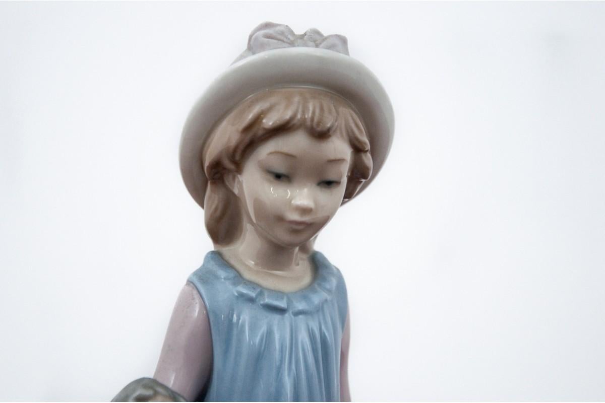 Lladro Porcelain Figurine "Girl with a Doll", Spain at 1stDibs