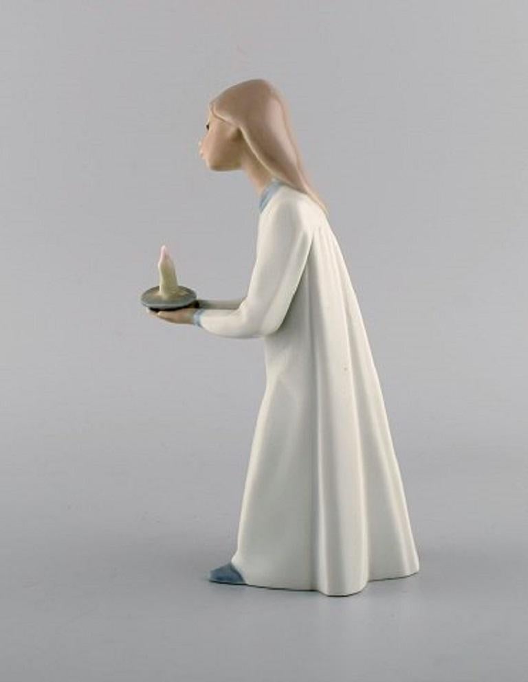Lladro, Spain, Four Porcelain Figurines, Girls, 1970s-1980s at 1stDibs