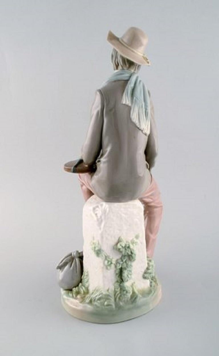 Lladro, Spain, Large Porcelain Figure, Troubadour, 1980s-1990s For Sale ...