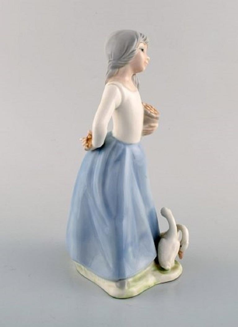 Lladro, Tengra and Zaphir, Spain, Four Porcelain Figurines of Children ...