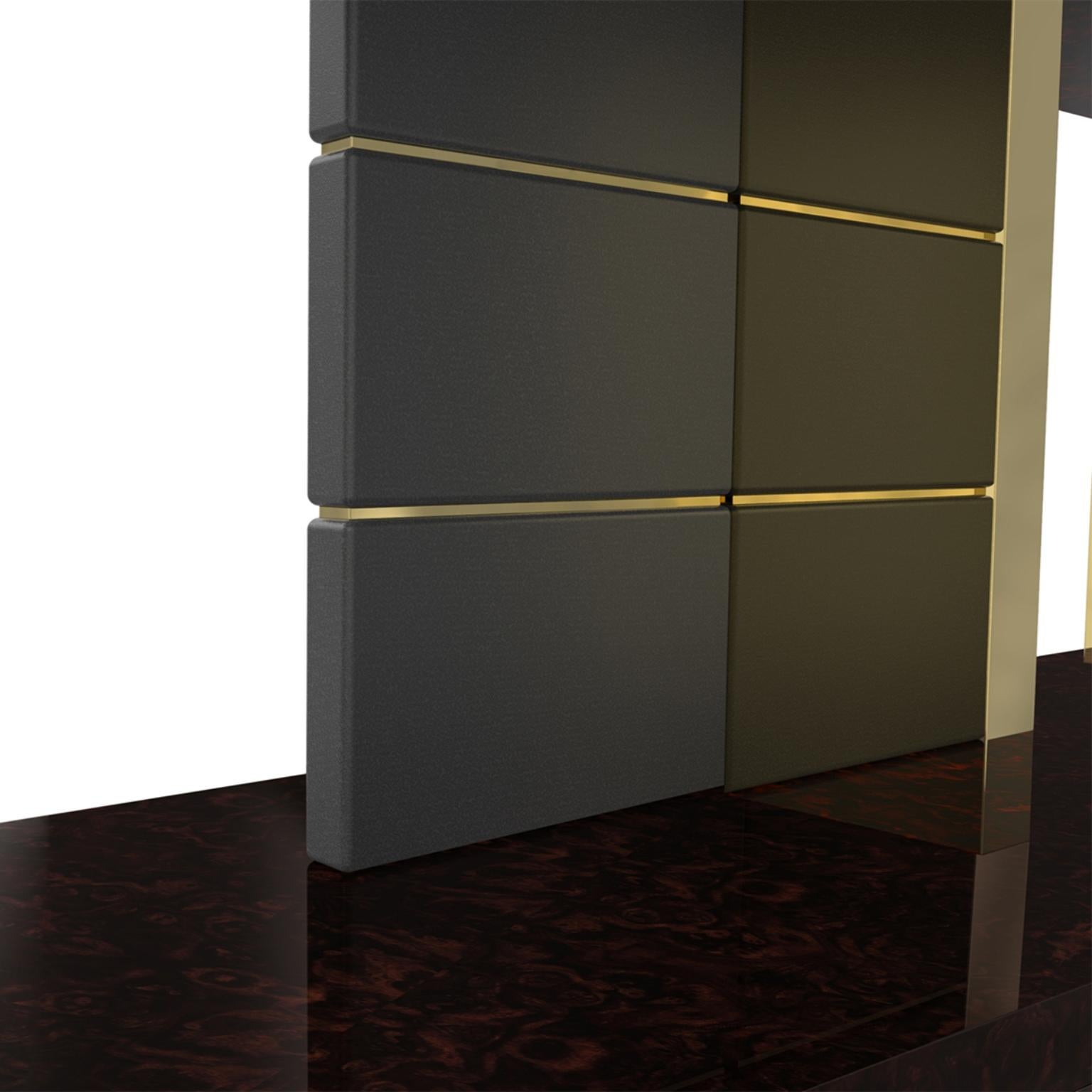 Lloyd Bookcase in Wood and Leather For Sale at 1stDibs | leather bookcase