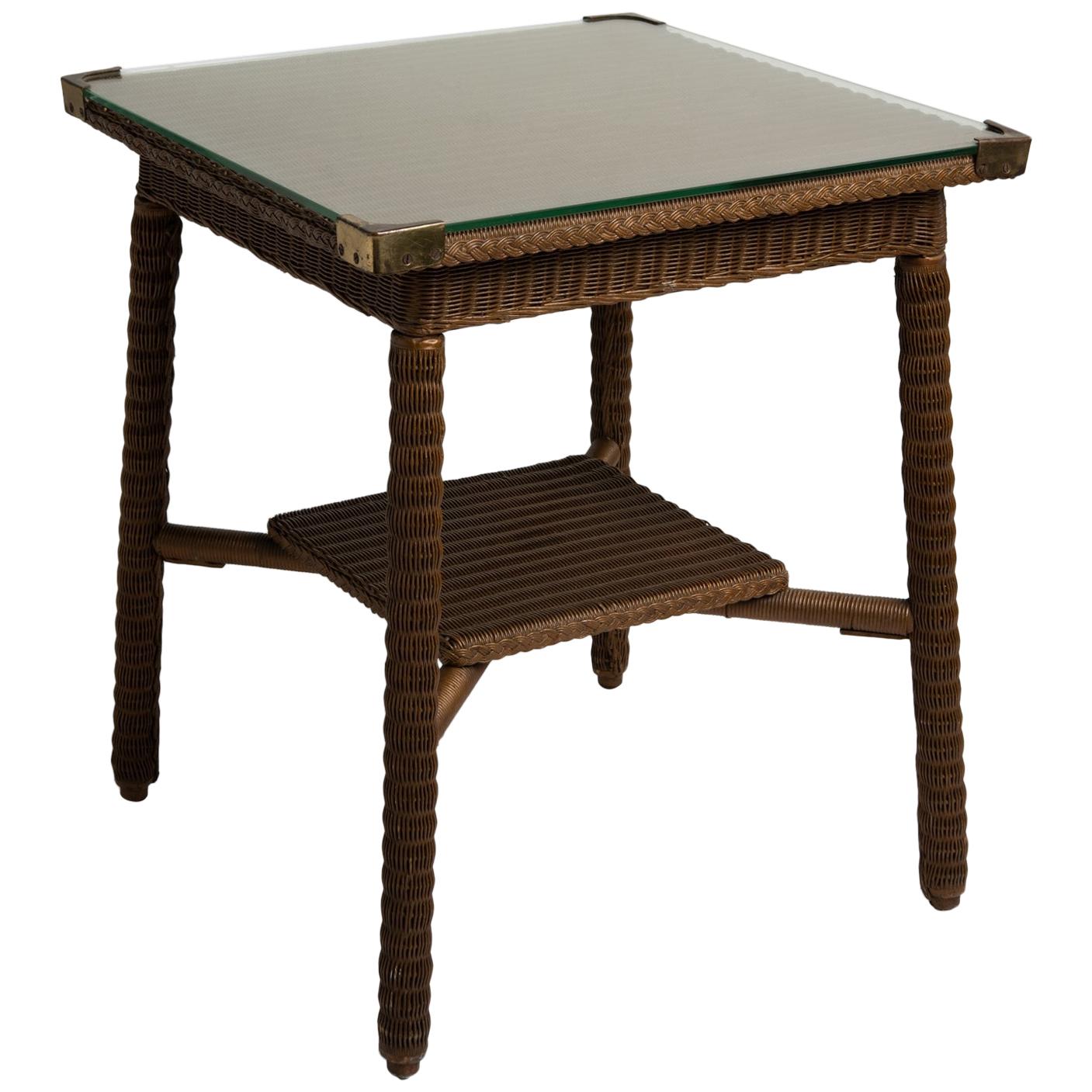 Lloyd Loom Table, England, circa 1920 at 1stDibs