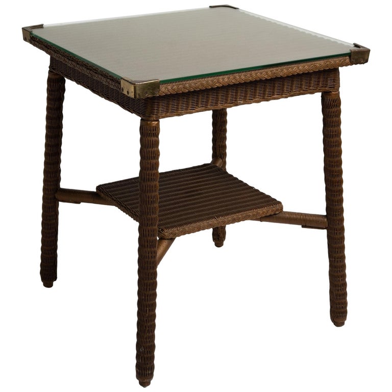 Lloyd Loom Table, England, circa 1920 at 1stDibs