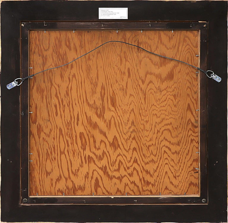 Lloyd Moylan - Portrait of Laura Bunnell, 1920s Framed Semi Abstract ...