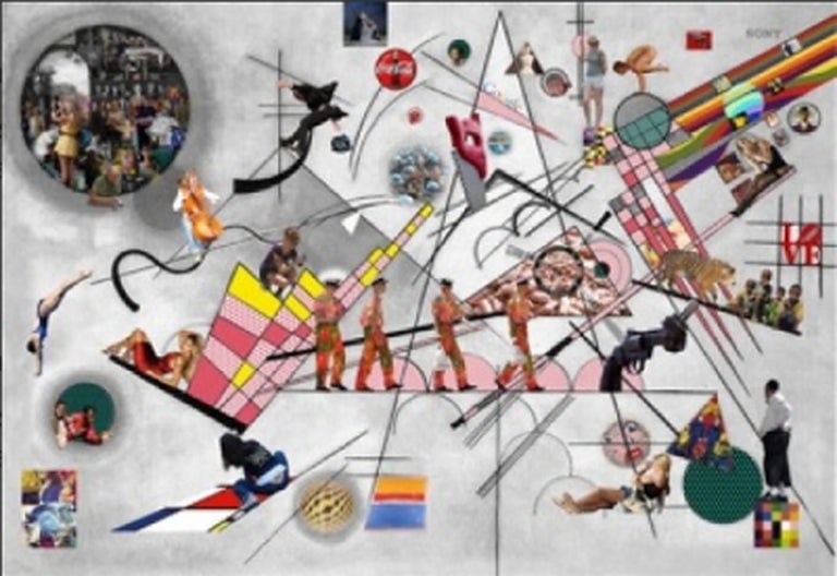 Lluis Barba - Composicion VIII, Kandinsky For Sale at 1stDibs