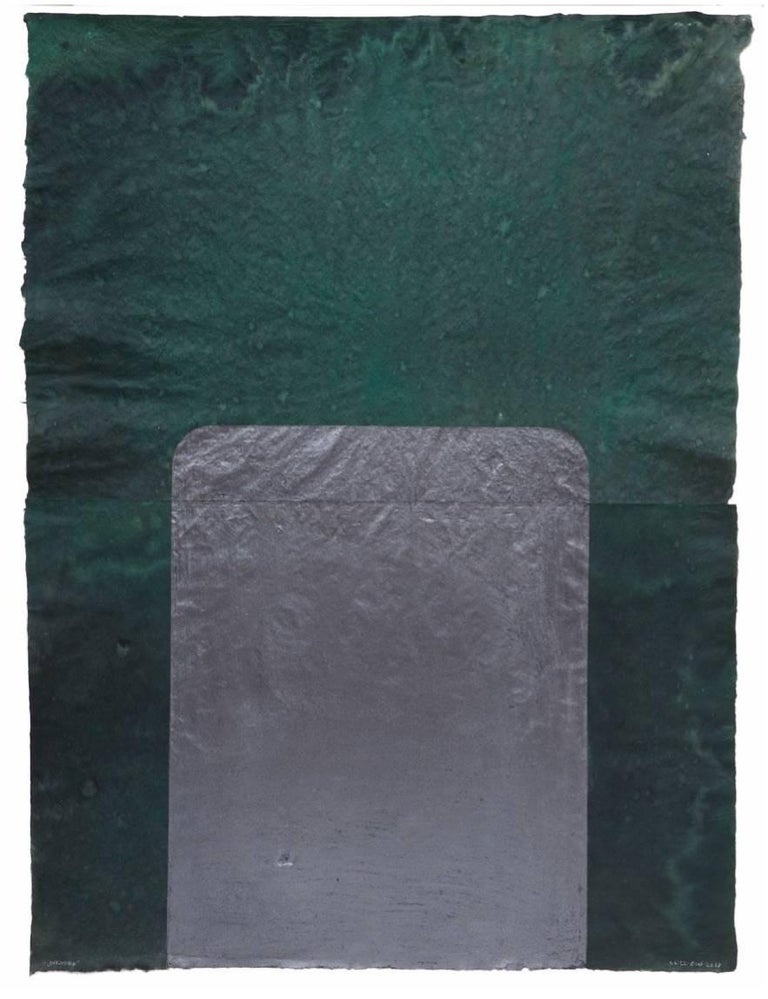 Lluis Lleó - Unknown, Oil, Chinese Ink and Graphite on Nepalese ...