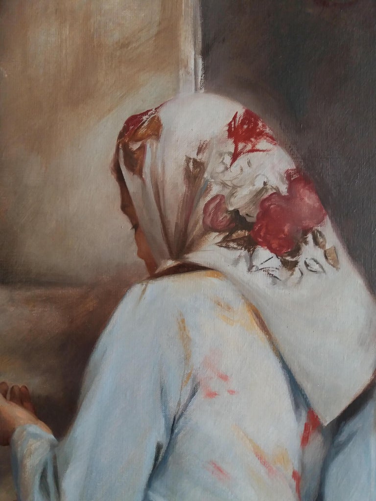 Lluis Ribas - Lluis Ribas. two arabs. square. big" original realist ...