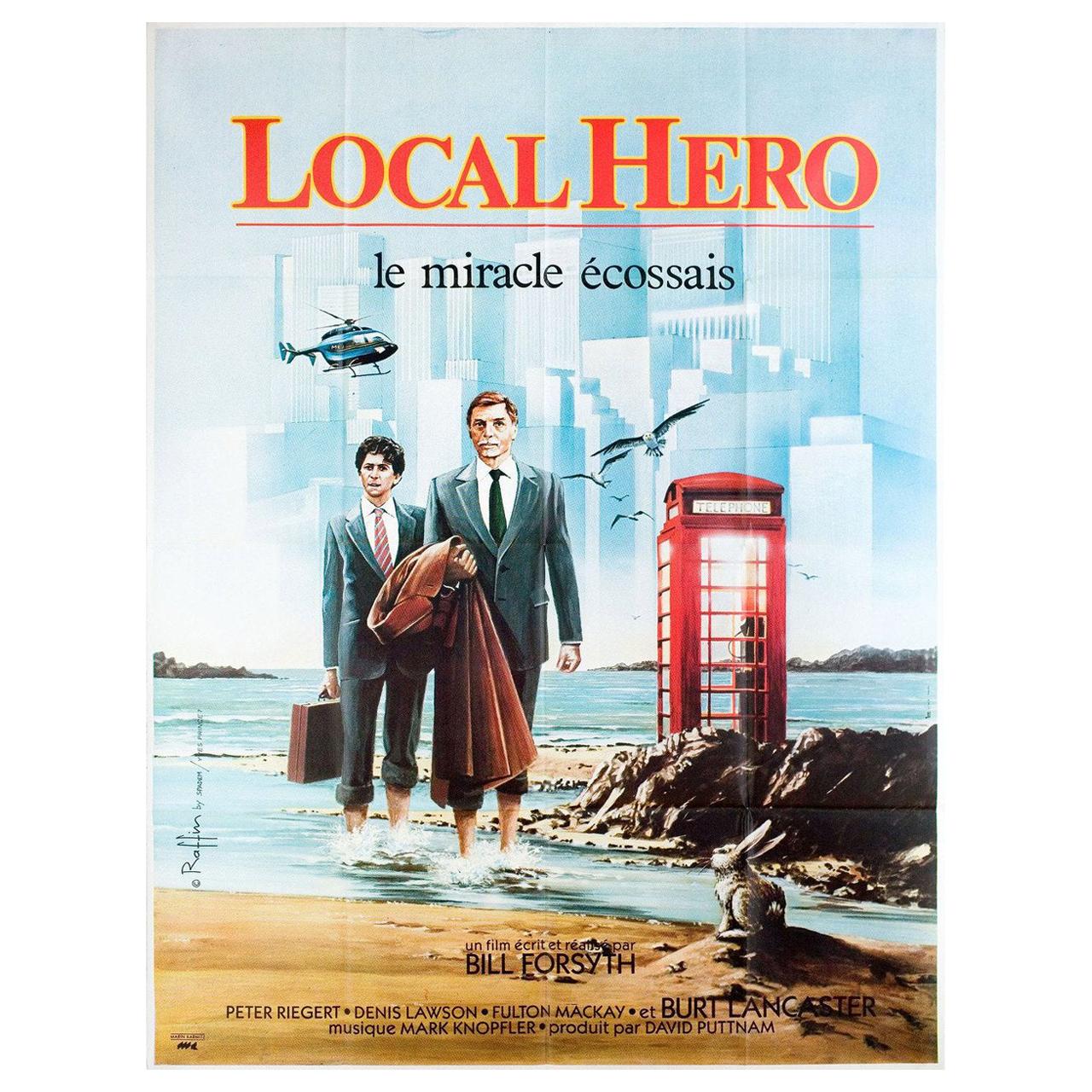 'Local Hero' 1983 French Grande Film Poster at 1stDibs | local hero ...