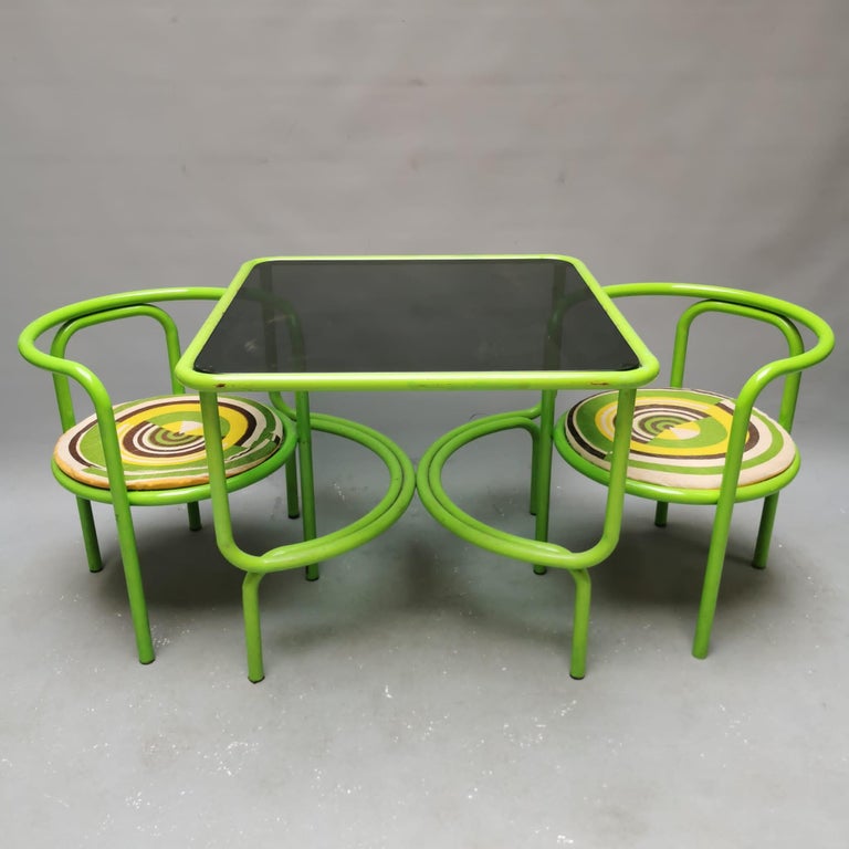 Locus Solus by Gae Aulenti, green set at 1stDibs