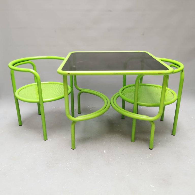 Locus Solus by Gae Aulenti, green set at 1stDibs