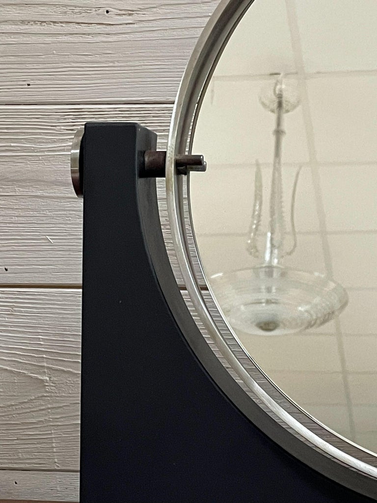 Lodovico Acerbis Turning Mirror '70s, Italy For Sale at 1stDibs