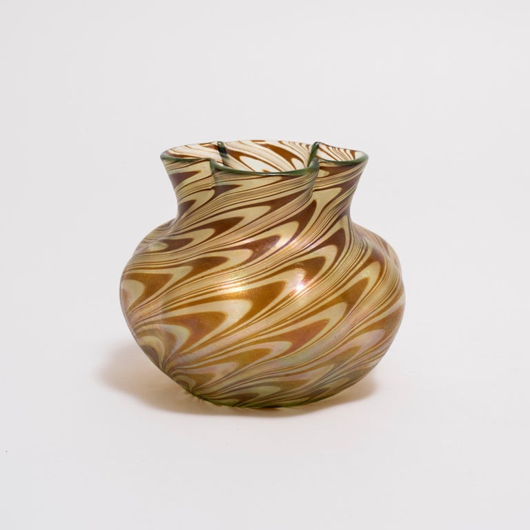 Loetz Phanomen Vase, circa 1900 at 1stDibs