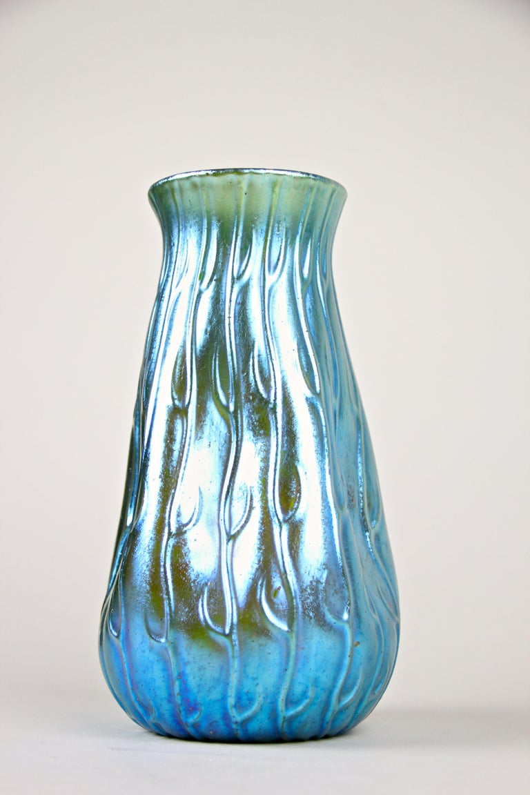 Loetz Witwe Glass Vase Decor "Neptun" Art Nouveau Glass Art, Bohemia ...