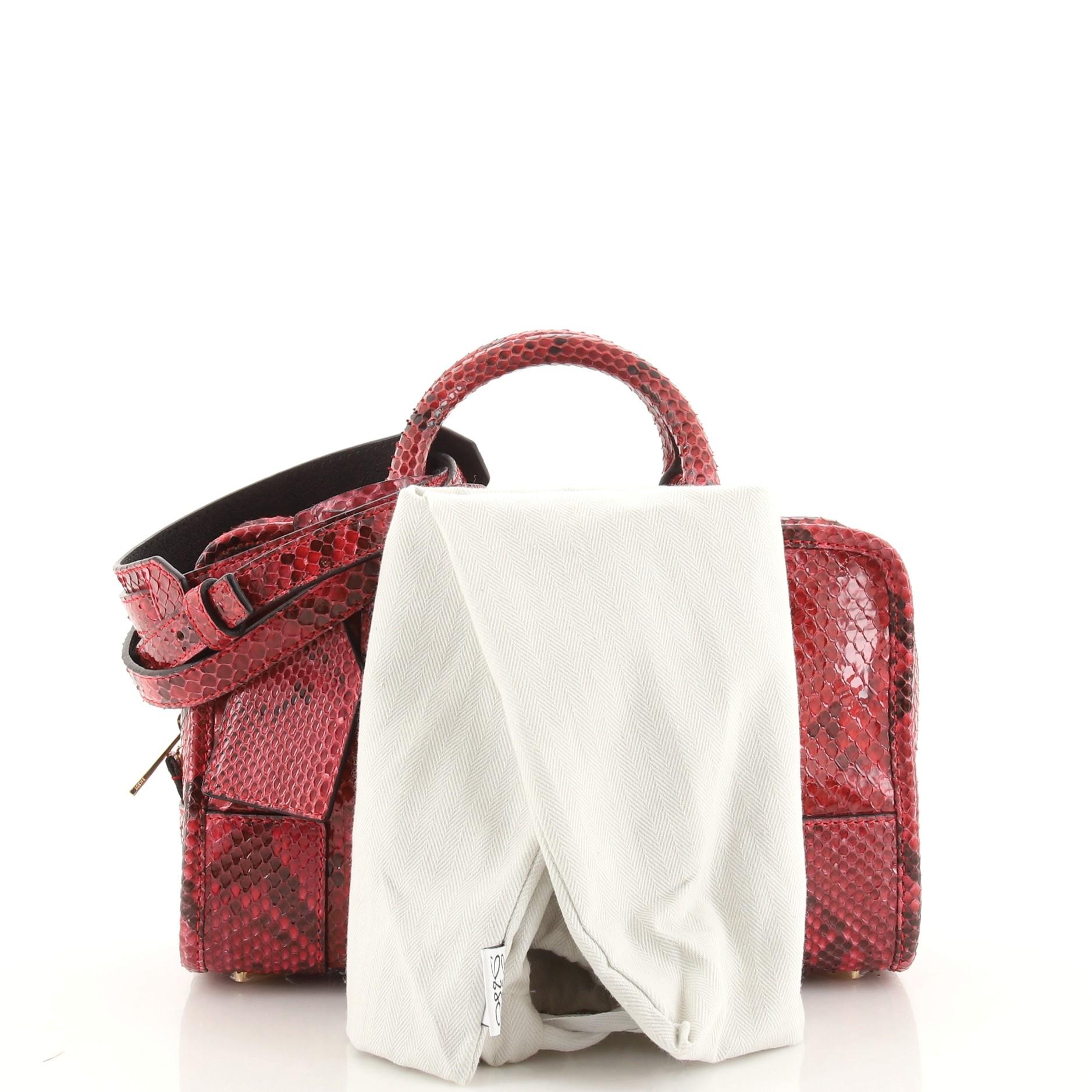 Loewe Amazona NM Bag Python 23 at 1stDibs | loewe snakeskin bag