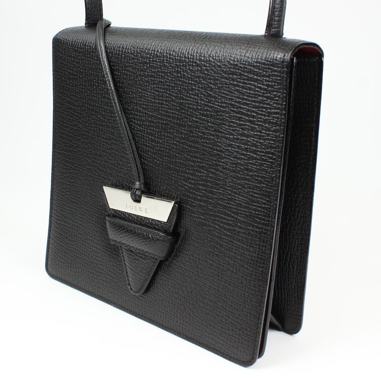 Loewe Barcelona leather handbag For Sale at 1stDibs