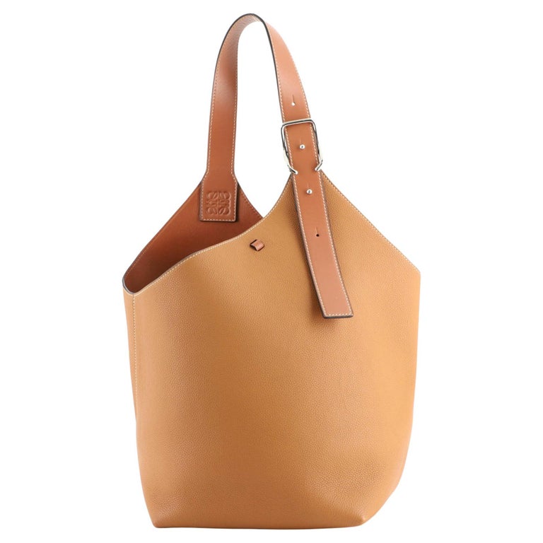 Loewe Belted Balloon Bucket Shoulder Bag Leather at 1stDibs