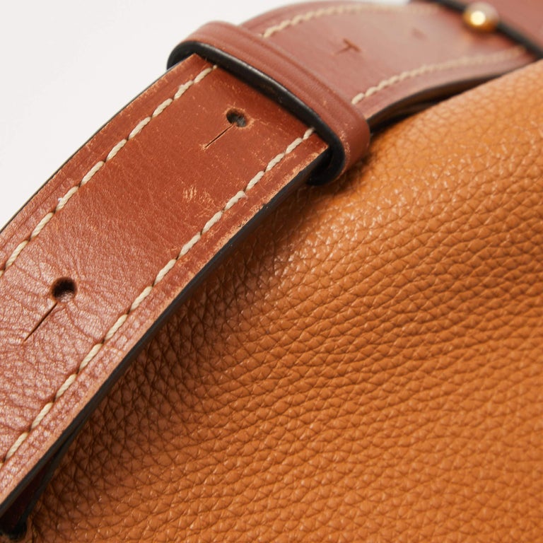 Loewe Brown Leather Large Gate Shoulder Bag For Sale at 1stDibs