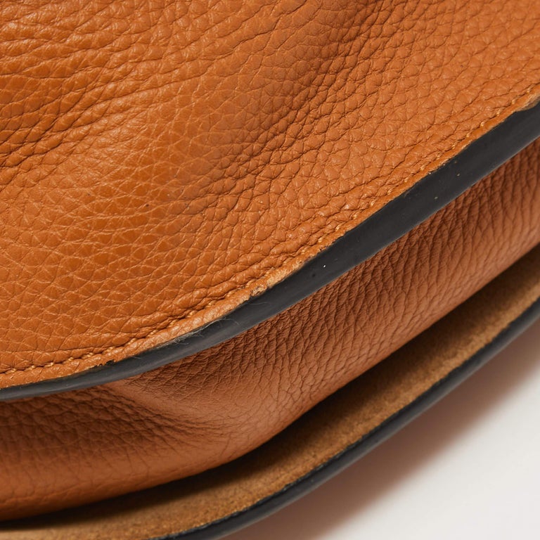 Loewe Brown Leather Large Gate Shoulder Bag For Sale at 1stDibs