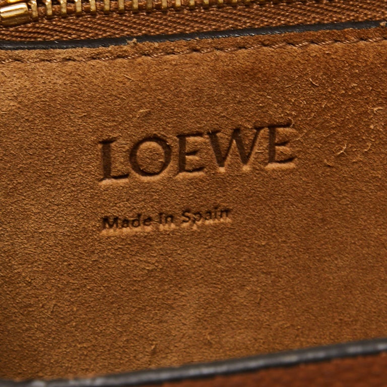 Loewe Brown Leather Large Gate Shoulder Bag For Sale at 1stDibs