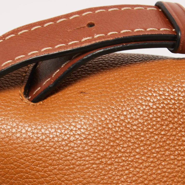 Loewe Brown Leather Large Gate Shoulder Bag For Sale at 1stDibs