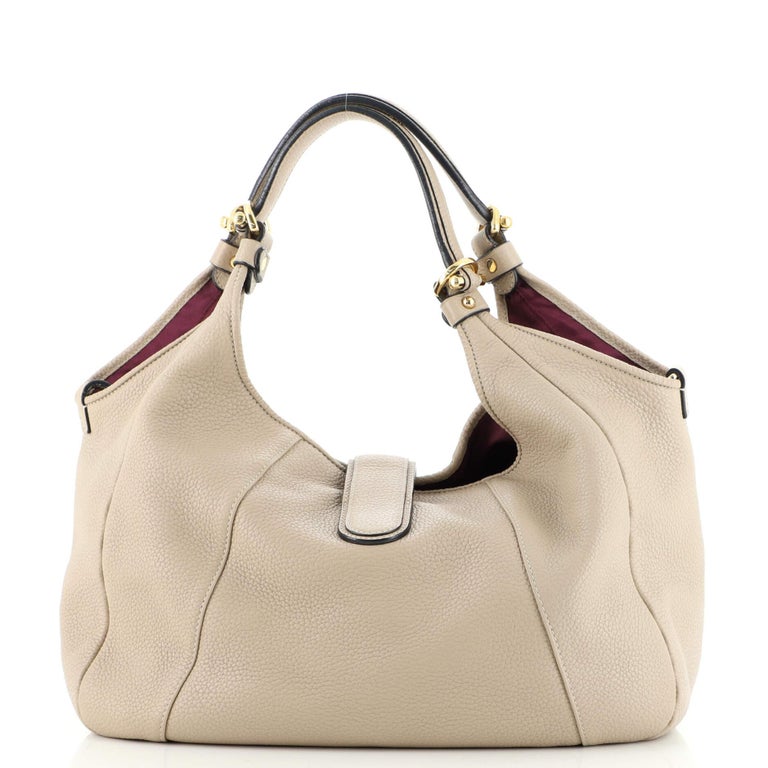 Loewe Calle Hobo Leather Medium For Sale at 1stDibs