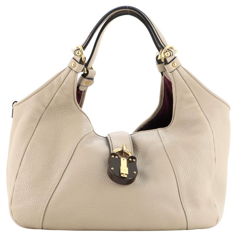 Loewe Calle Hobo Leather Medium For Sale at 1stDibs