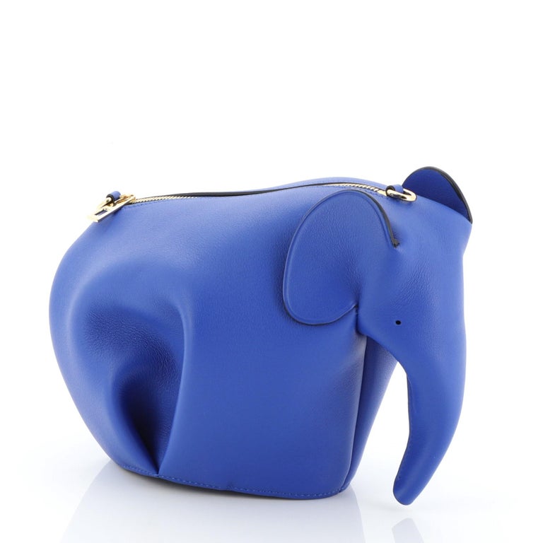 Loewe Elephant Crossbody Bag Leather Mini at 1stDibs