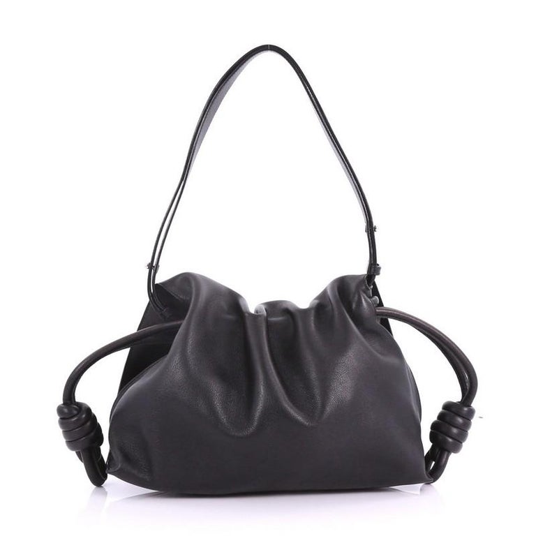 Loewe Flamenco Flap Bag Leather Medium at 1stDibs | loewe flap bag