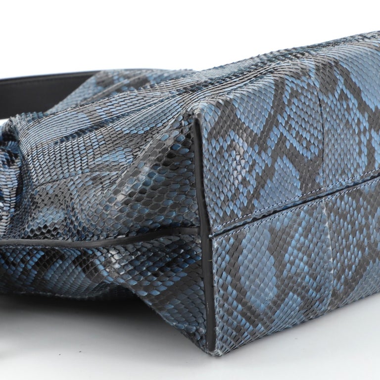 Loewe Flamenco Knot Bag Python Small at 1stDibs