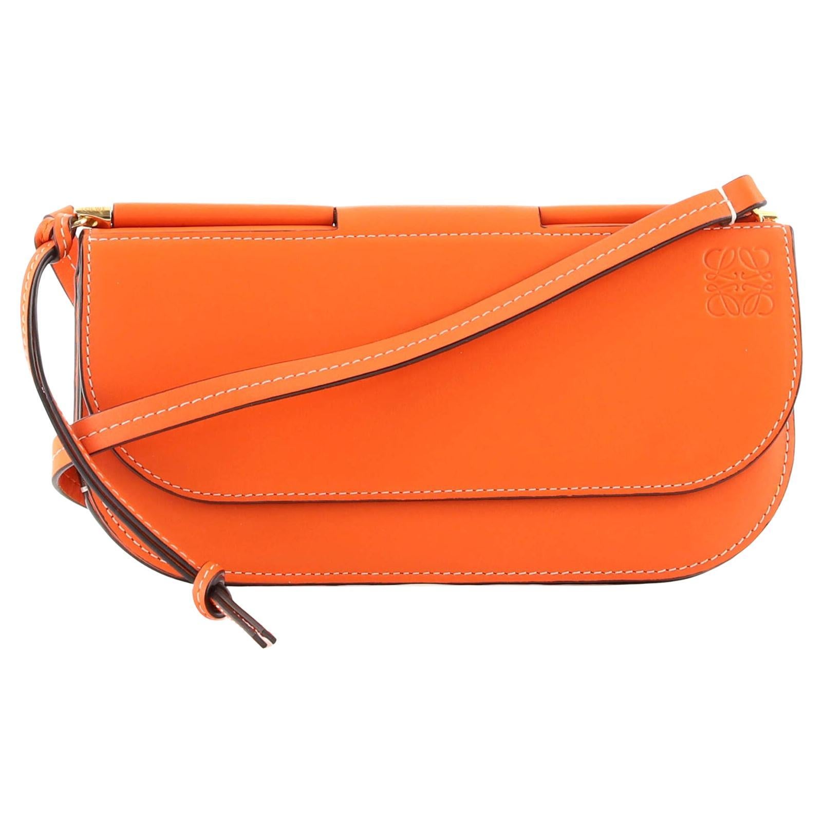 Loewe Gate Crossbody Pochette Leather For Sale at 1stDibs