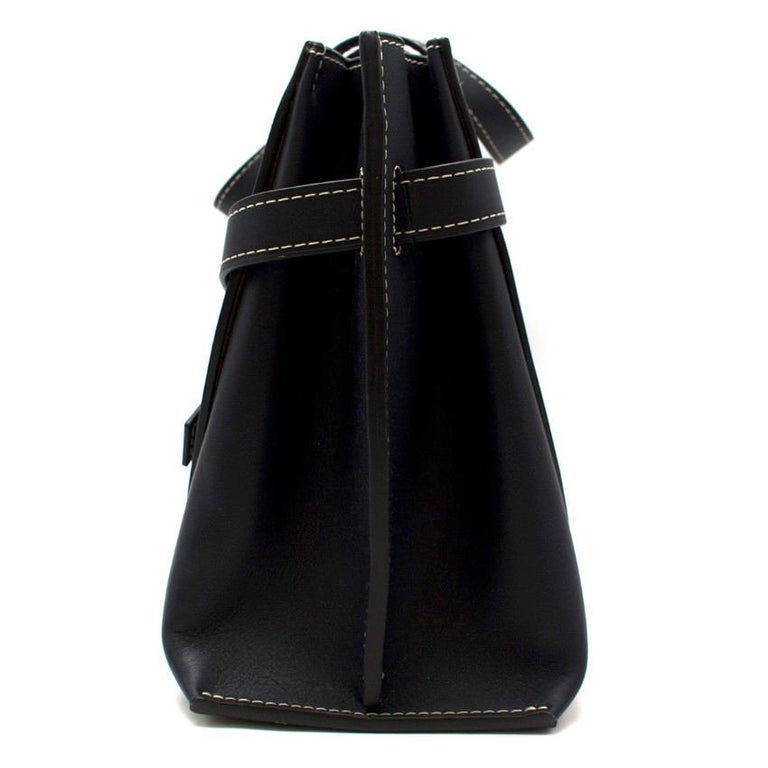 Loewe Gate Midnight Blue Leather Tote Bag / ONESIZE at 1stDibs