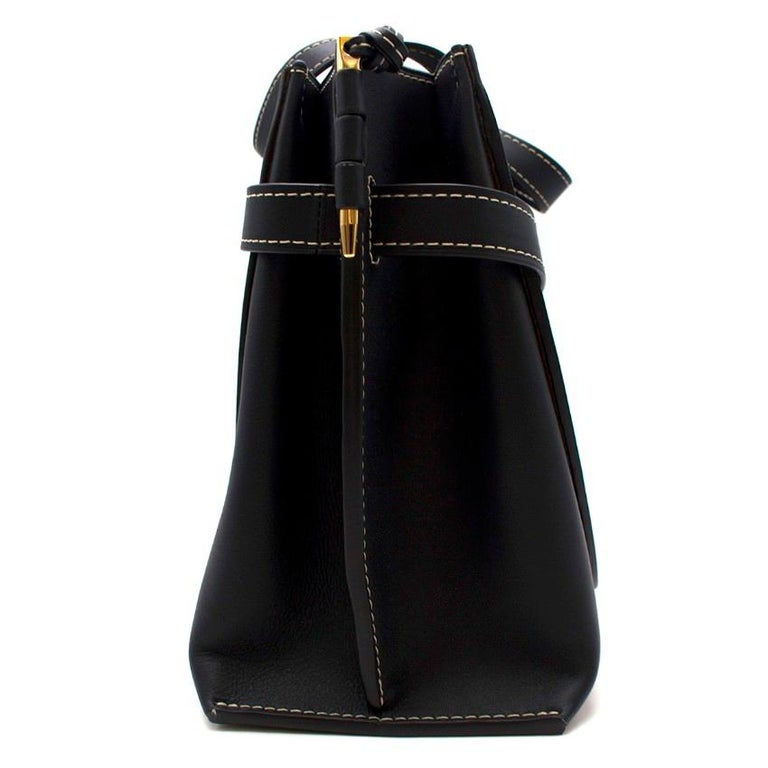 Loewe Gate Midnight Blue Leather Tote Bag / ONESIZE at 1stDibs