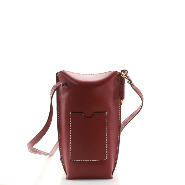 Loewe Gate Pocket Crossbody Bag Leather For Sale at 1stDibs