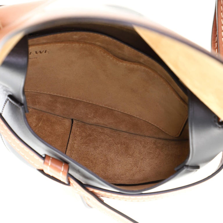 Loewe Gate Shoulder Bag Leather with Applique Small For Sale at 1stDibs