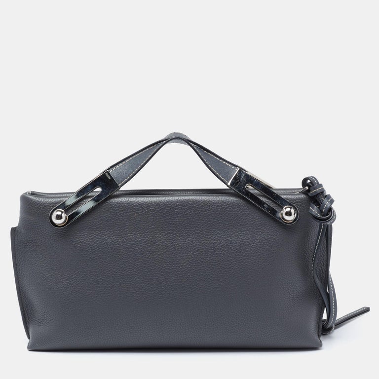 Loewe Grey Leather Small Missy Bag at 1stDibs