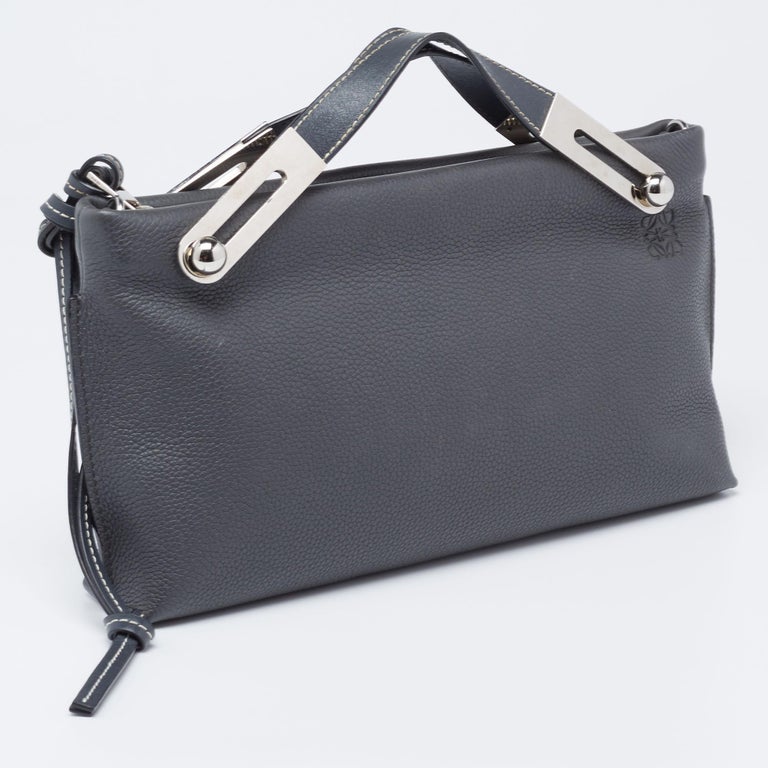 Loewe Grey Leather Small Missy Bag at 1stDibs