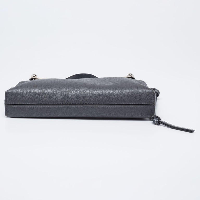 Loewe Grey Leather Small Missy Bag at 1stDibs