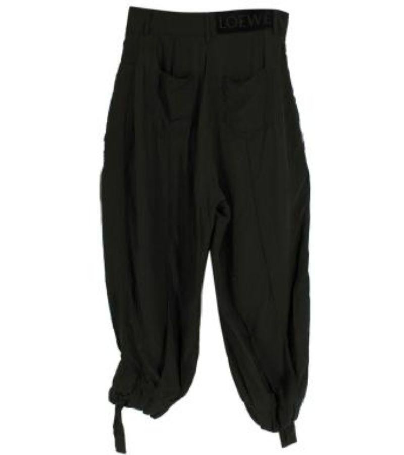 Loewe Logo Applique Balloon Cargo Trousers For Sale at 1stDibs